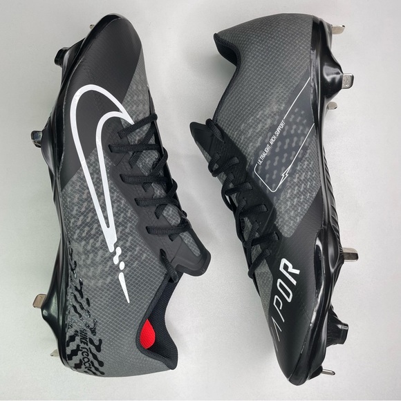 Nike | Shoes | Nike React Vapor Ultrafly Elite 4 Black Baseball Cleats ...